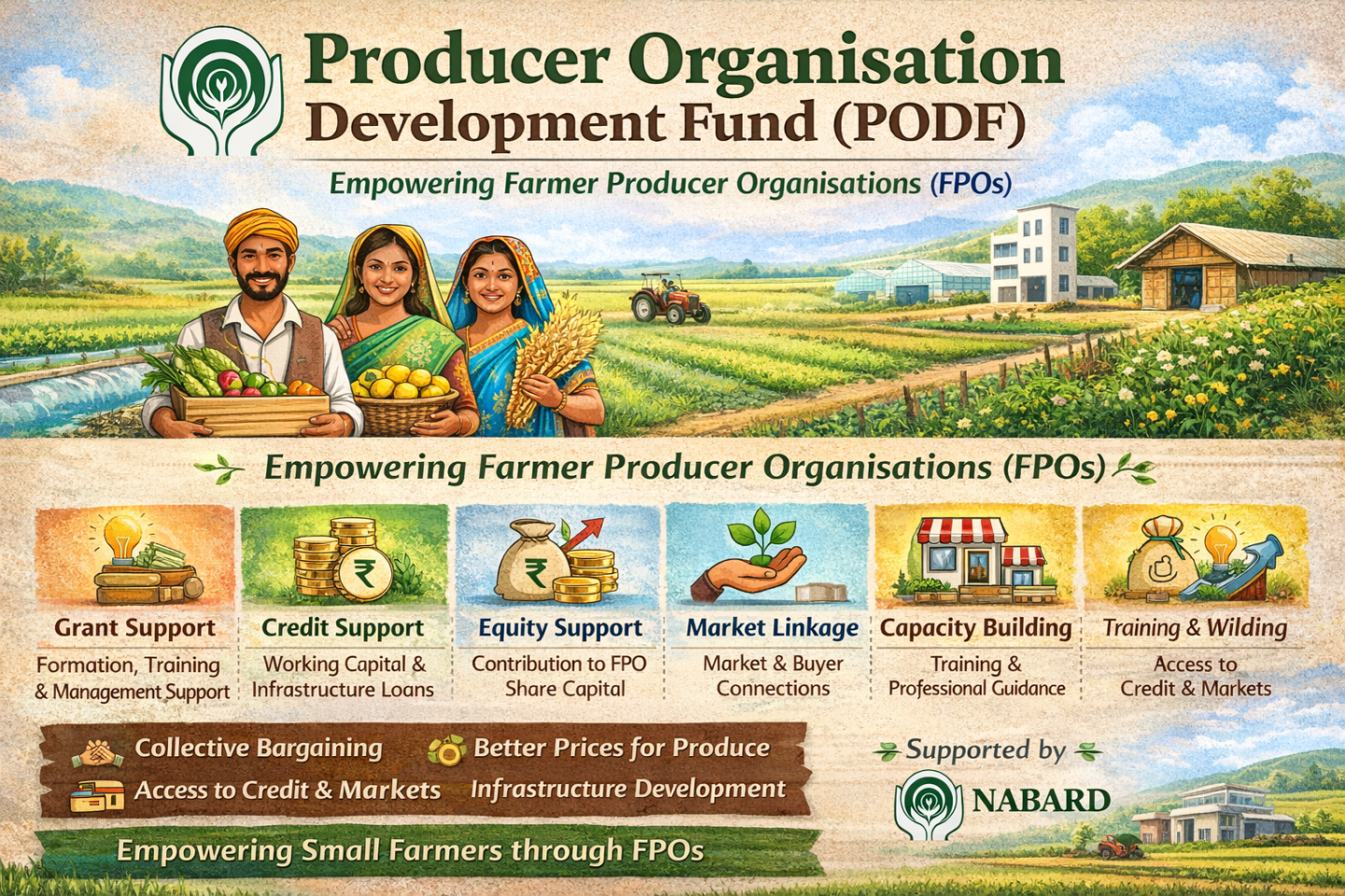 Producer Organisation Development Fund (PODF) – KrishiCenter